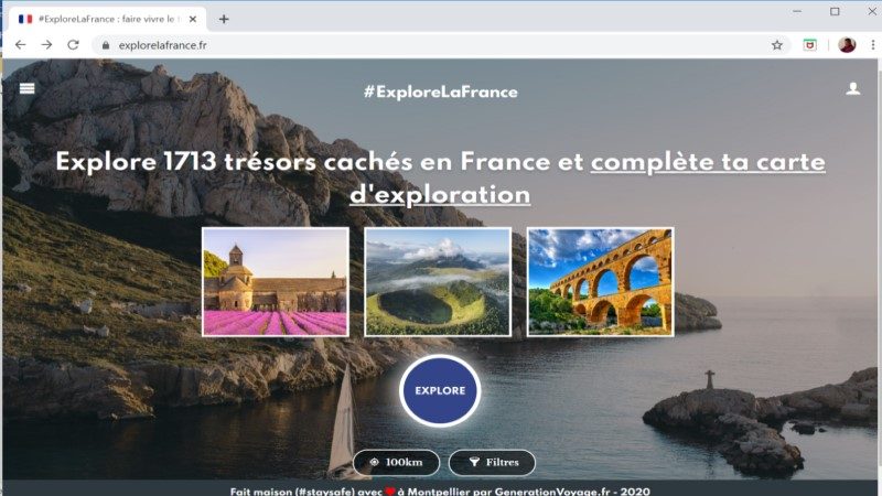 "Explore la France" aide les vacanciers en mal d'idées