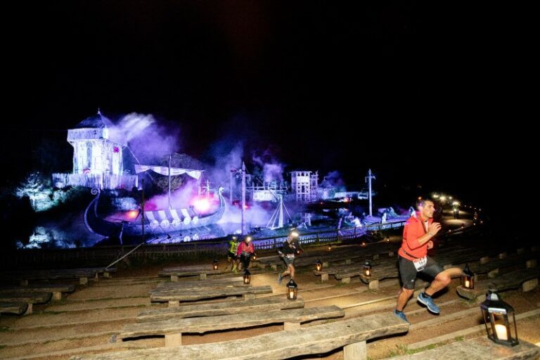 La Foulée des Géants, course nocturne au Puy du Fou