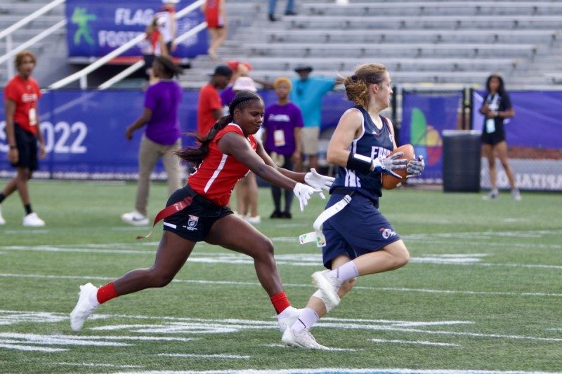 Le flag football s’invite au cœur de Paris