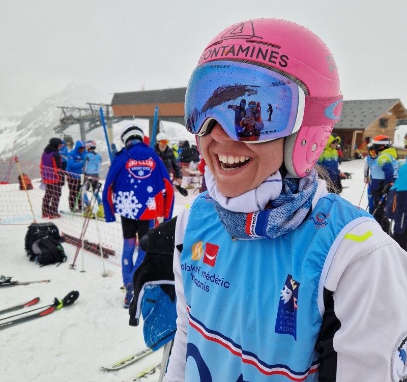 Vinka Rougeron : la reine du para ski aux Contamines-Montjoie