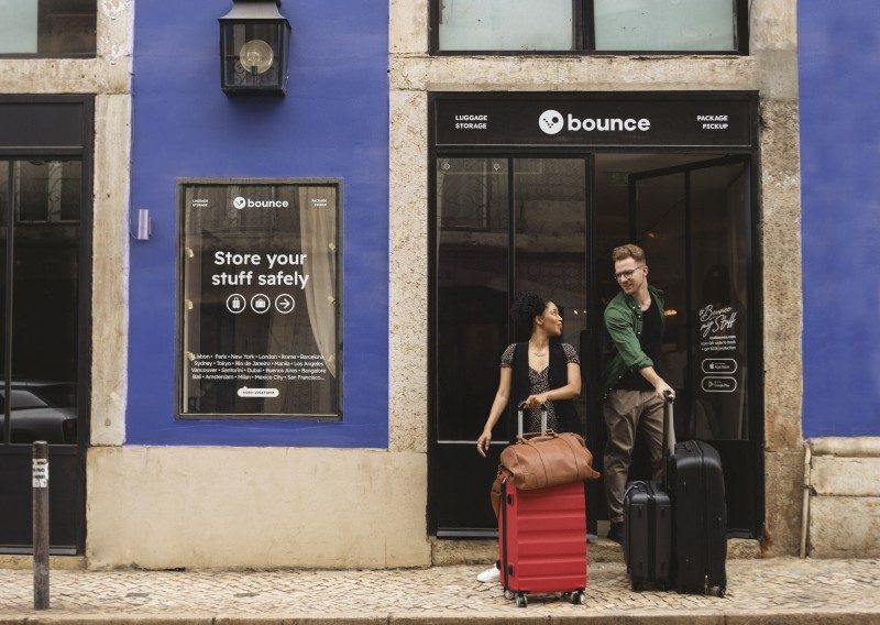 Bounce, le plus grand réseau de consigne à bagages au monde à ...